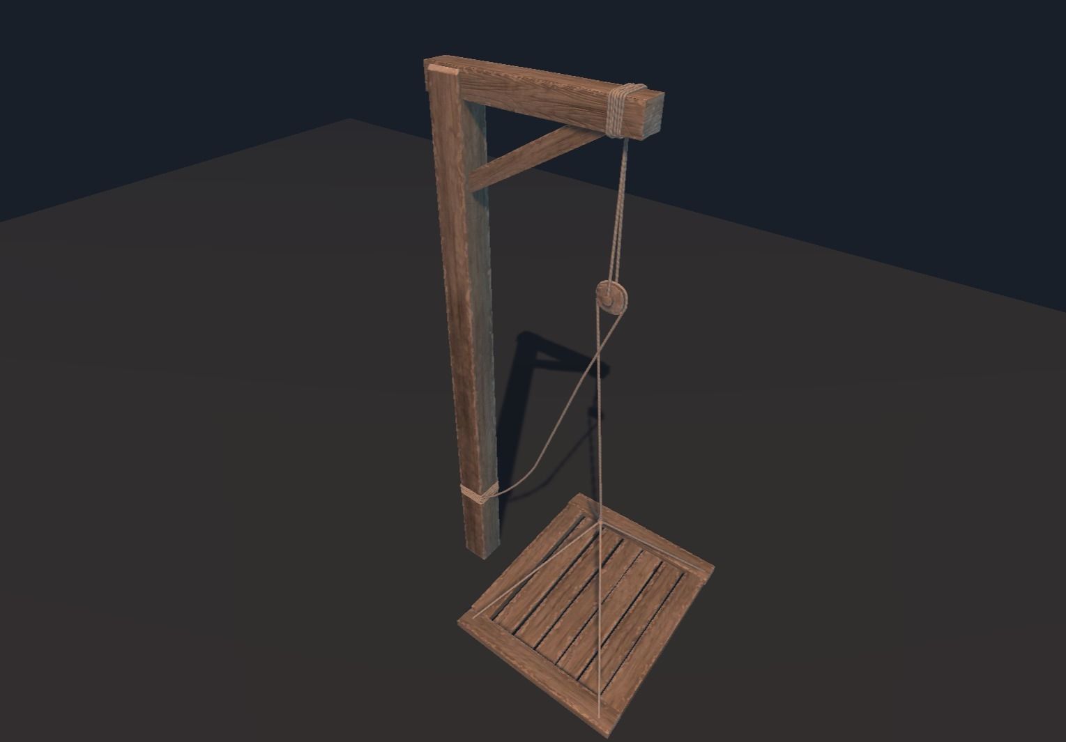 3D model Modular Wood Construction VR / AR / low-poly | CGTrader