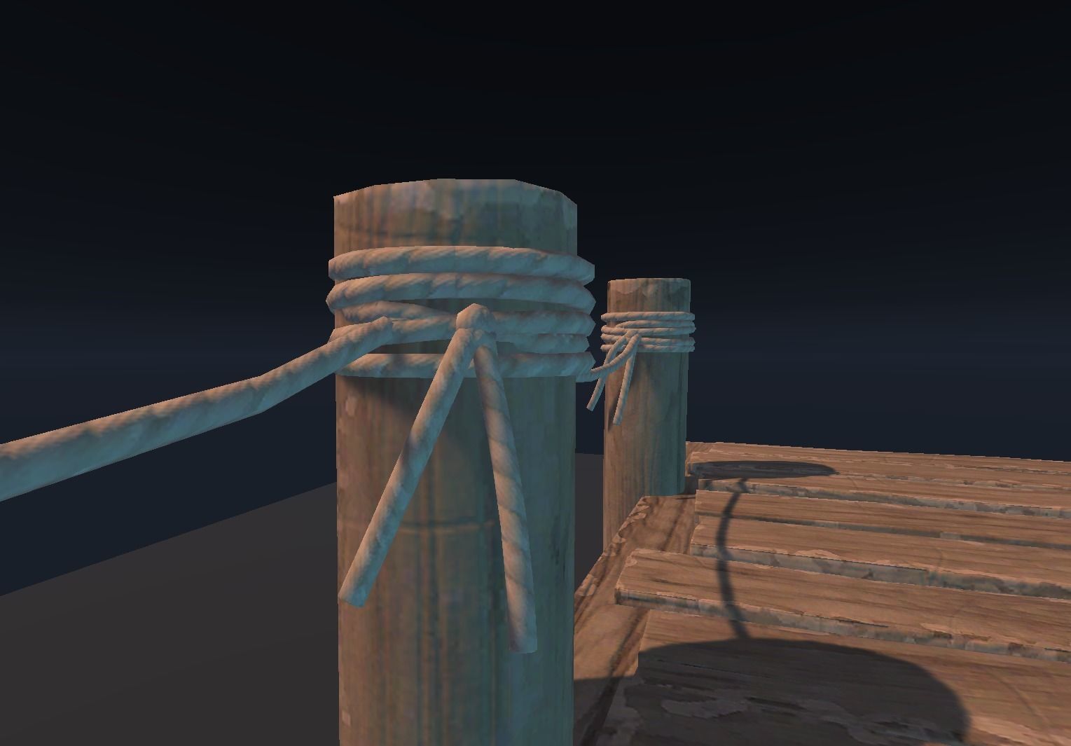 3D model Modular Wood Construction VR / AR / low-poly | CGTrader