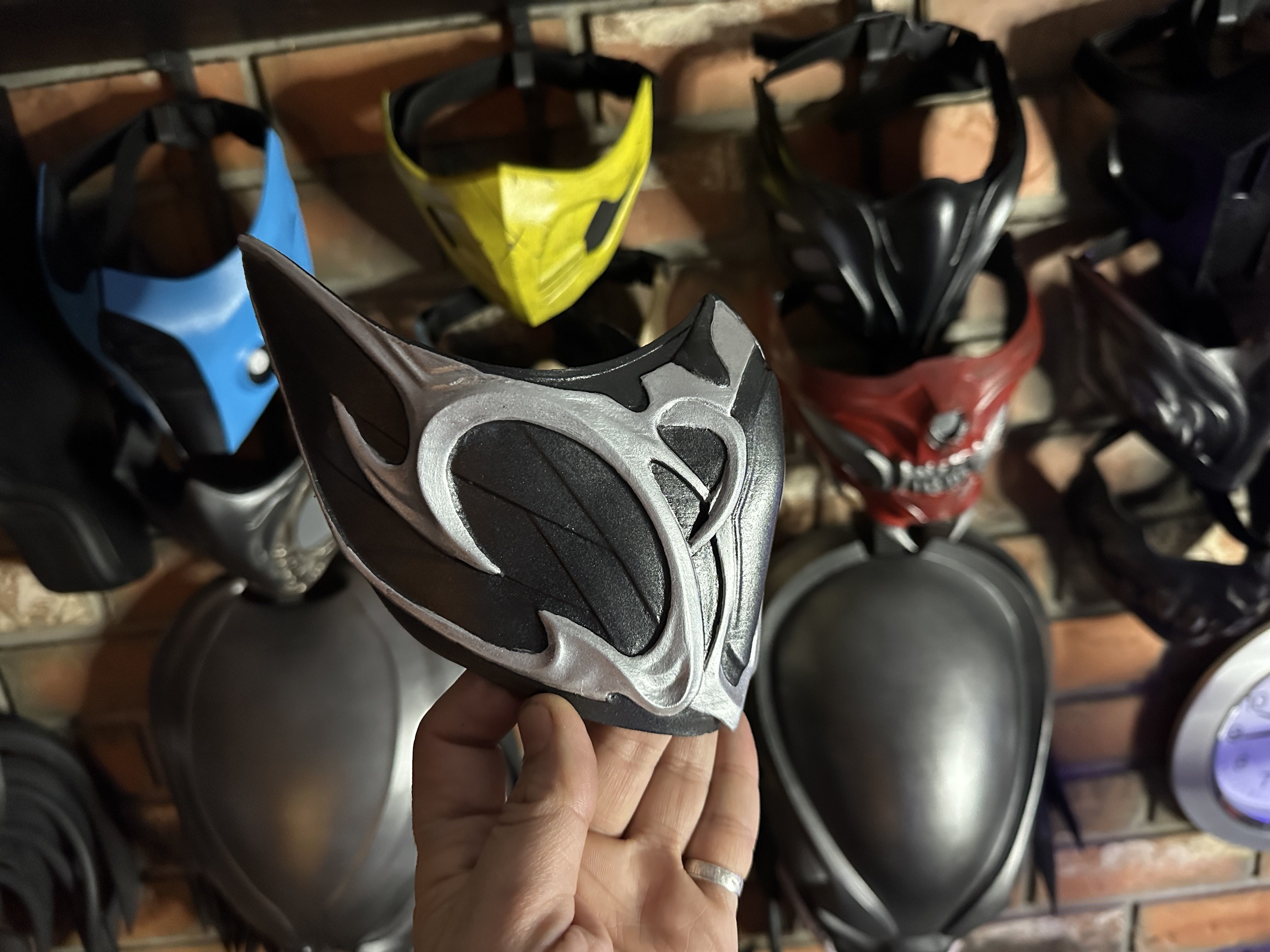 Sub Zero mask from MK1 - Whiteout 3D model 3D printable | CGTrader