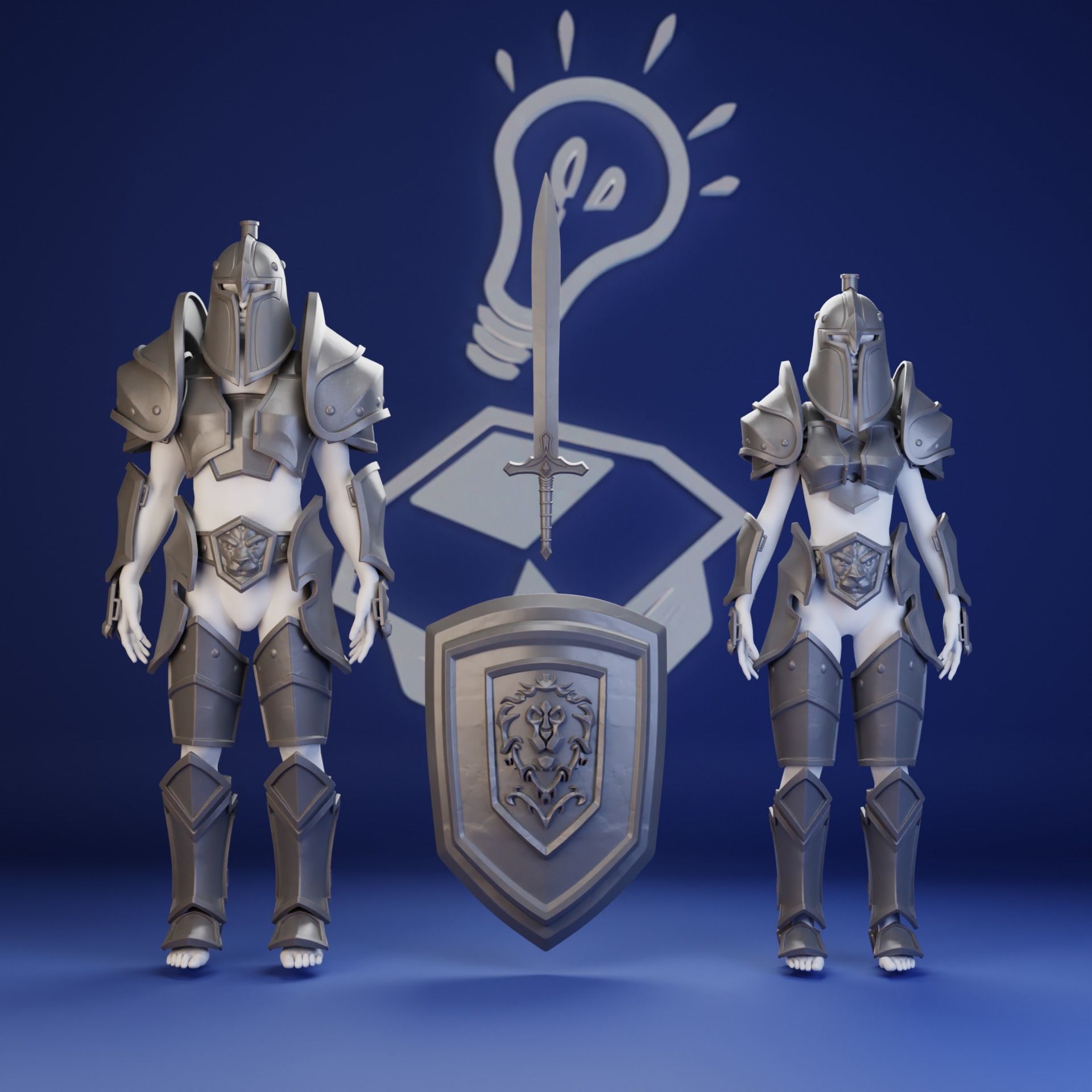 Stormwind Guard - World of Warcraft - COSPLAY - Footman 3D model 3D ...