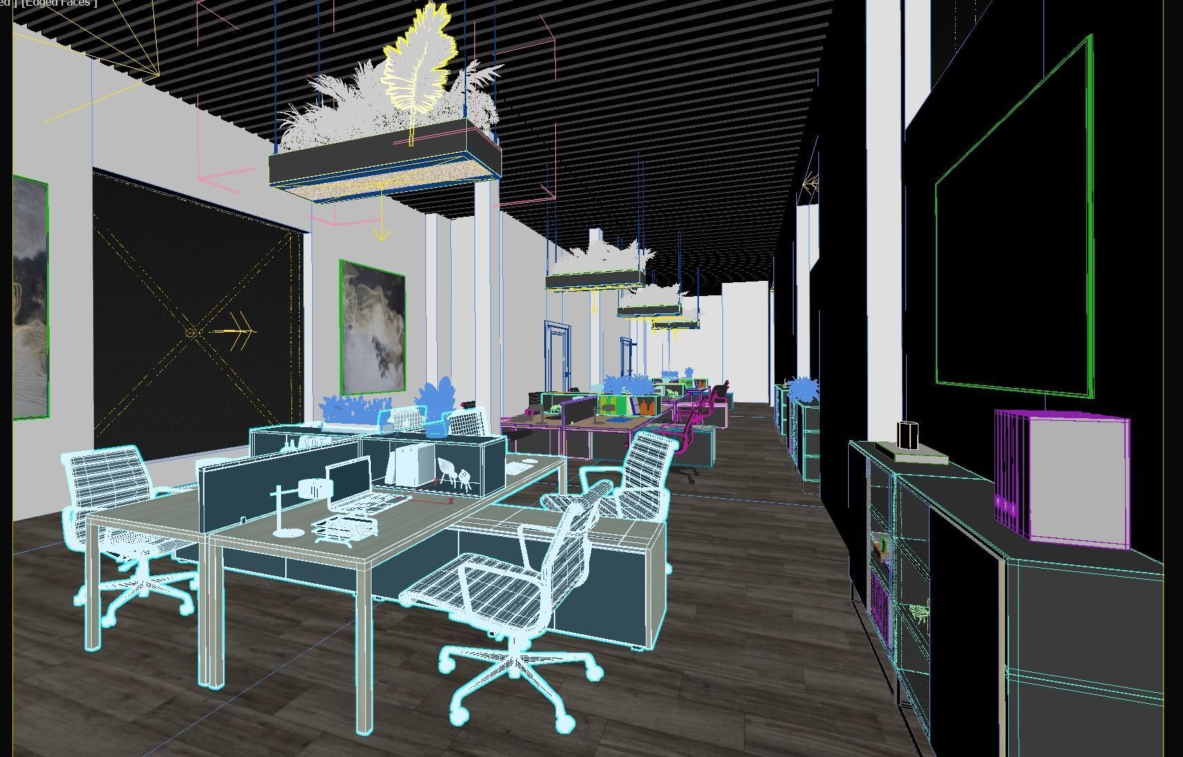 office conference hall 3D model | CGTrader