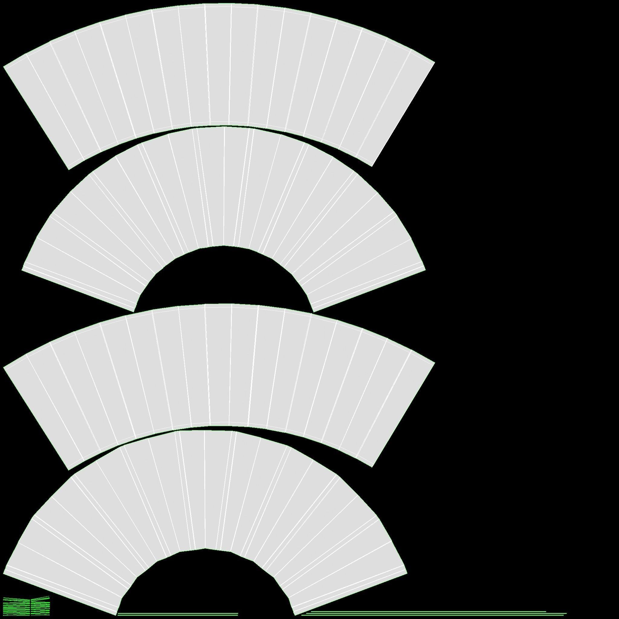 Japanese Ogi Fan for Dancing 3D model | CGTrader