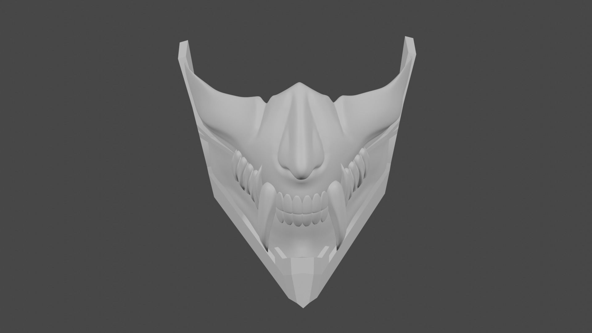 3D model SCI-FI Demon Mask 3D model VR / AR / low-poly | CGTrader