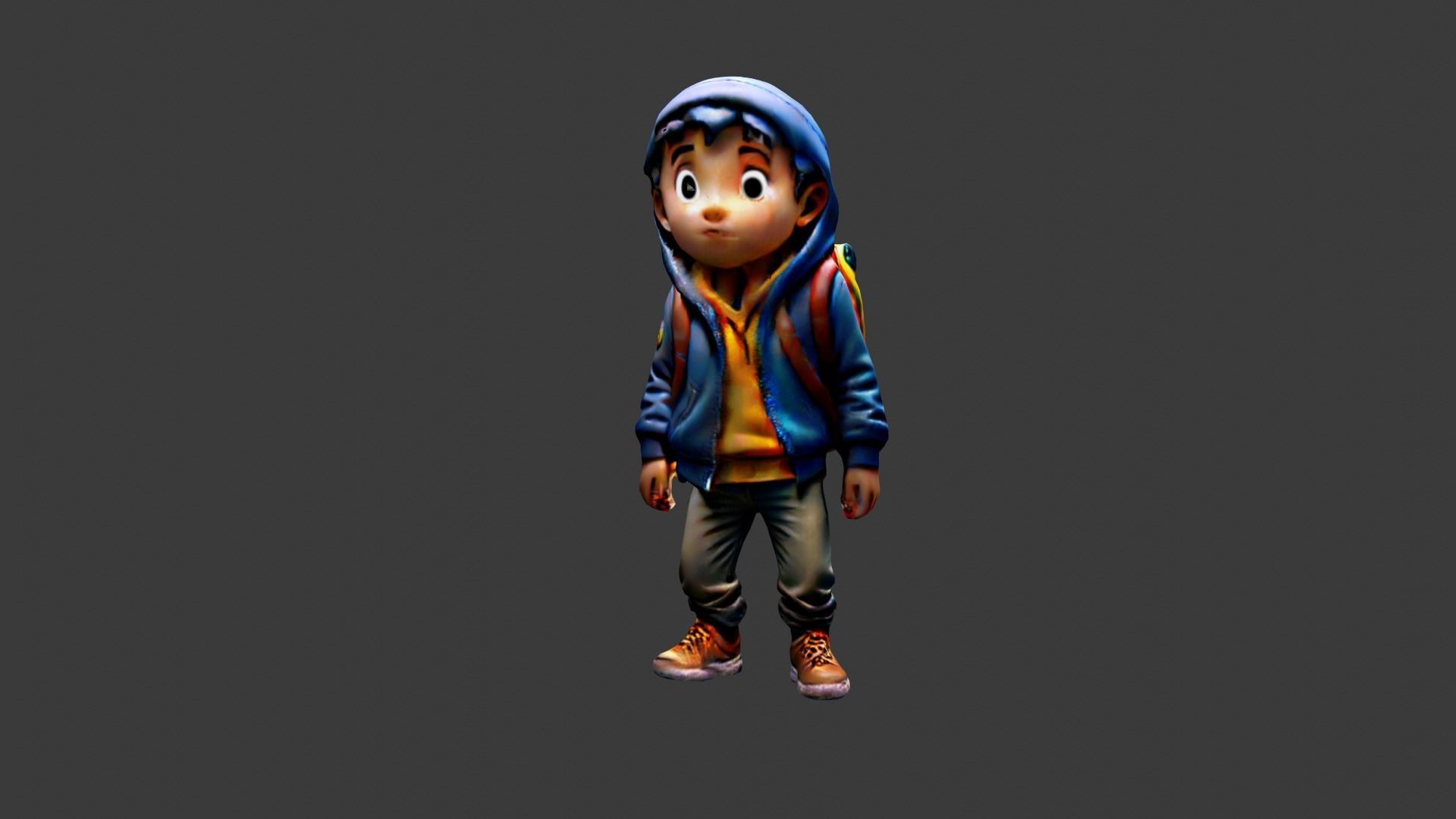 3D model Student Kid VR / AR / low-poly | CGTrader