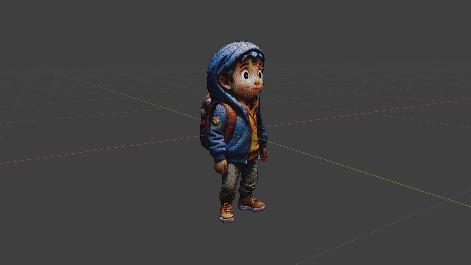 3D model Student Kid VR / AR / low-poly | CGTrader