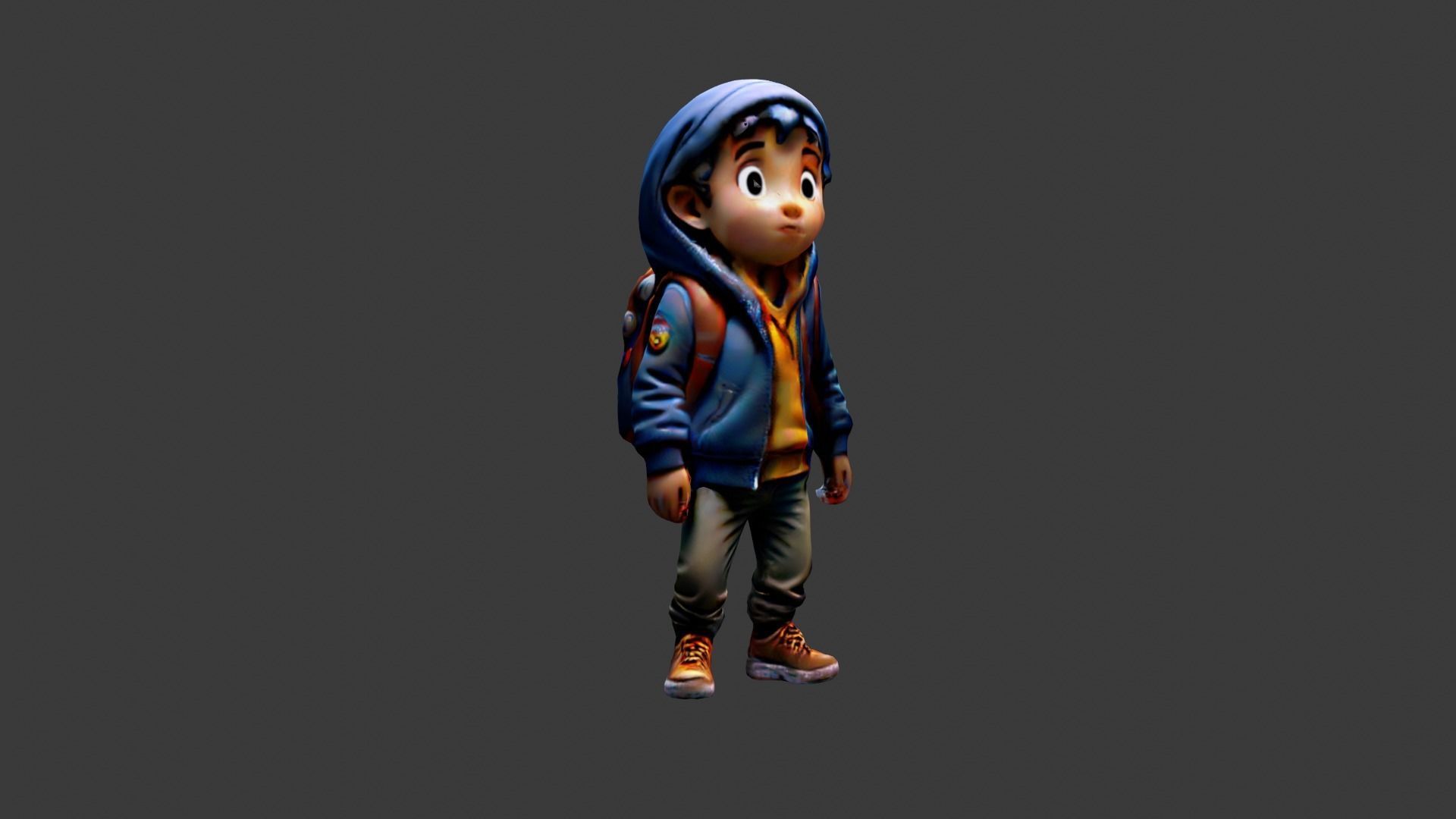 3D model Student Kid VR / AR / low-poly | CGTrader