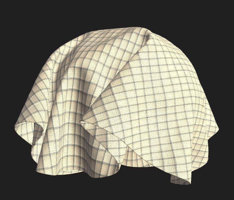Fabric tile 4K seamless PBR Texture | CGTrader