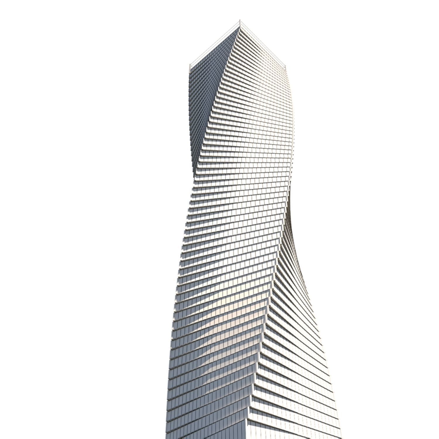 Cayan Tower Dubai 3D model | CGTrader