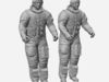 Apollo LEM Crew 3D model 3D printable | CGTrader