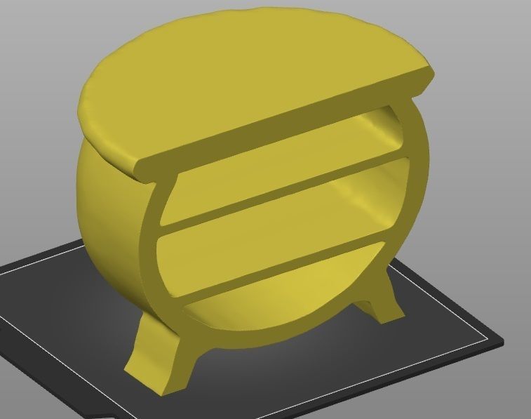 witches cauldron crystal display 3D model 3D printable | CGTrader