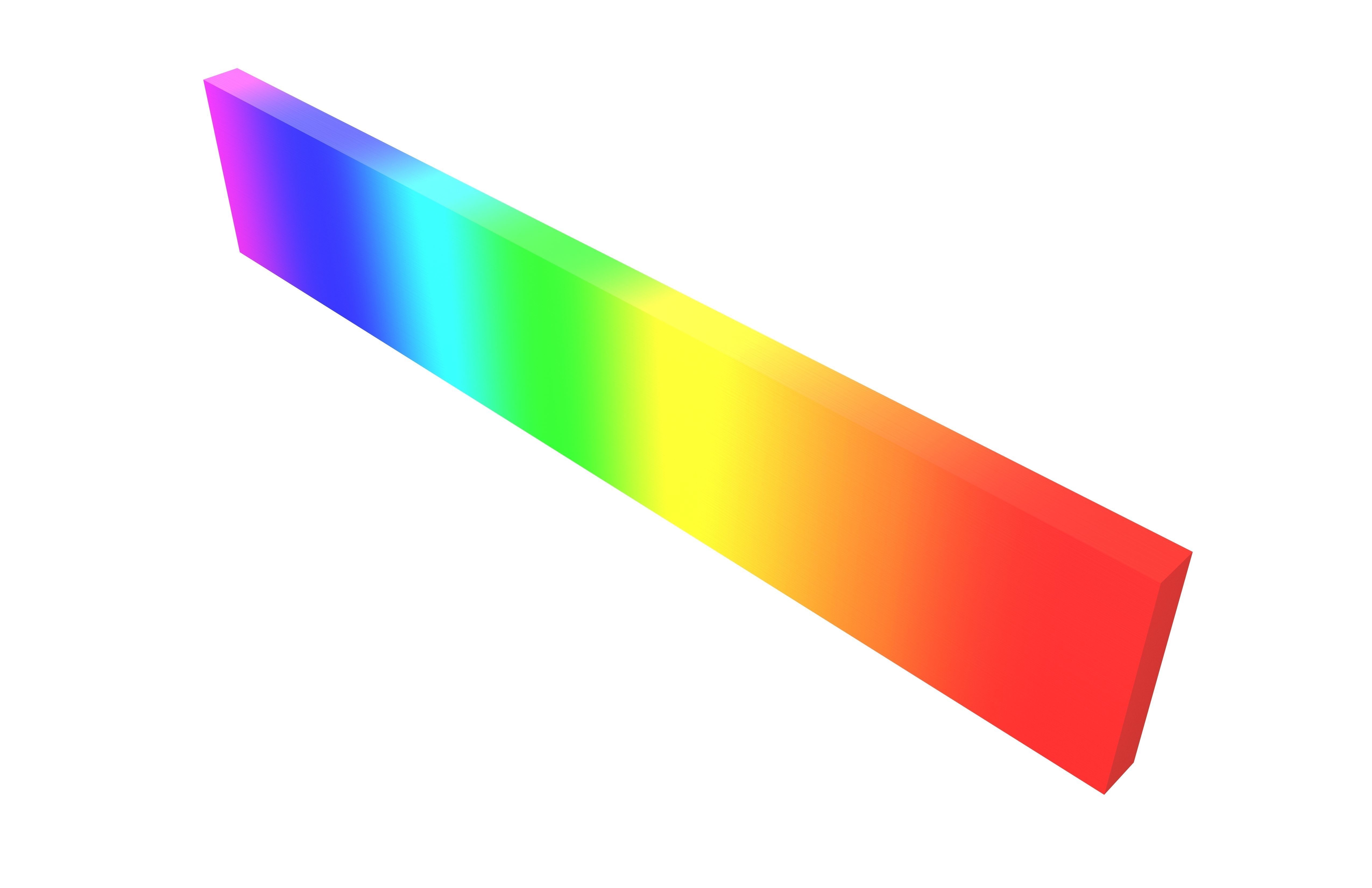 3D model Visible Light Spectrum v1 001 VR / AR / low-poly | CGTrader