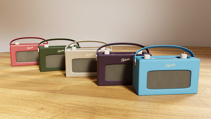 Radio Roberts 3D model | CGTrader