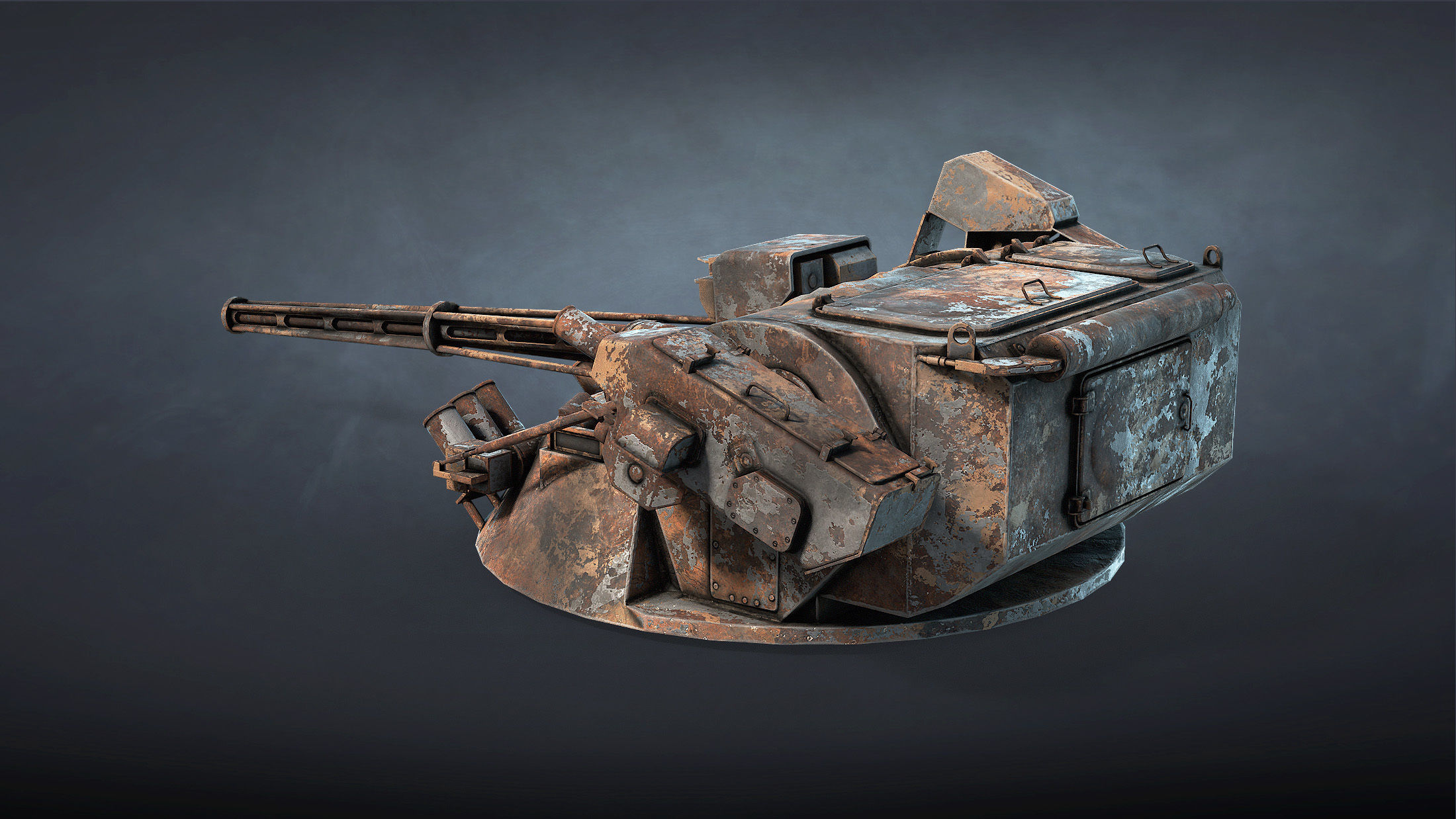 3D model KBA-105 Shkval Combat Module VR / AR / low-poly | CGTrader