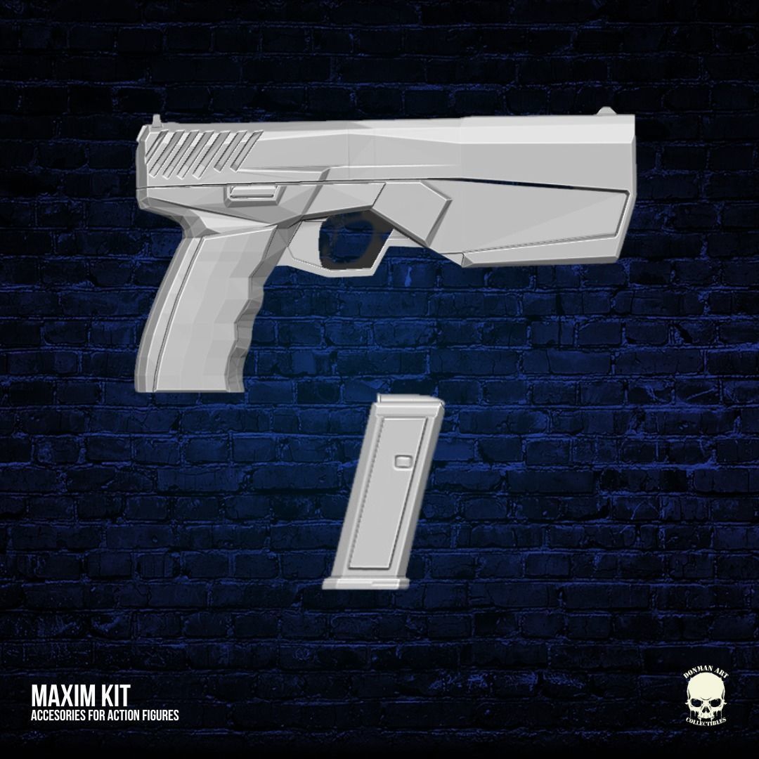 Maxim Kit 3D printable File for Action Figures 3D model 3D printable ...