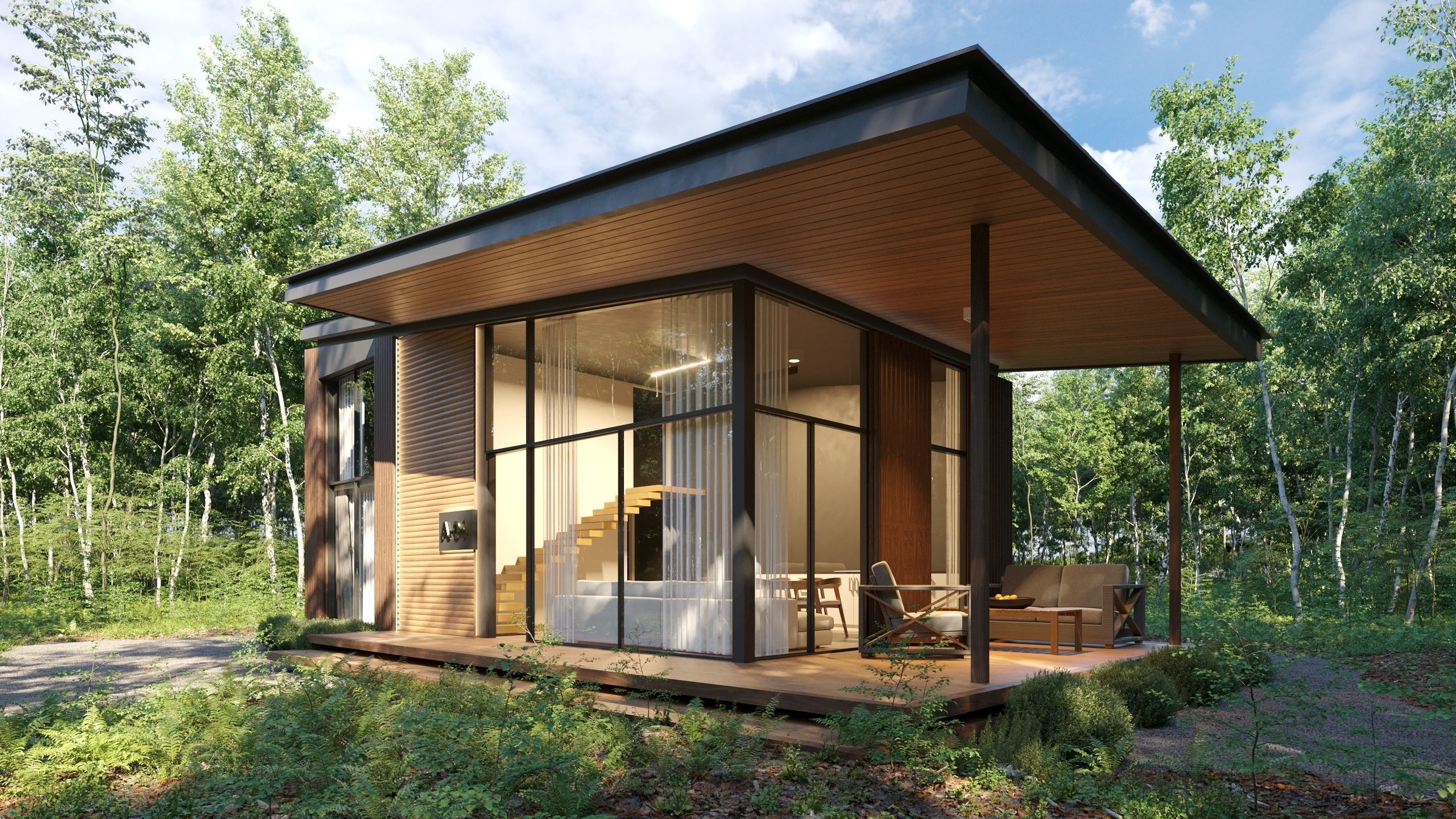 Tiny House Design 3D Model 3D model | CGTrader