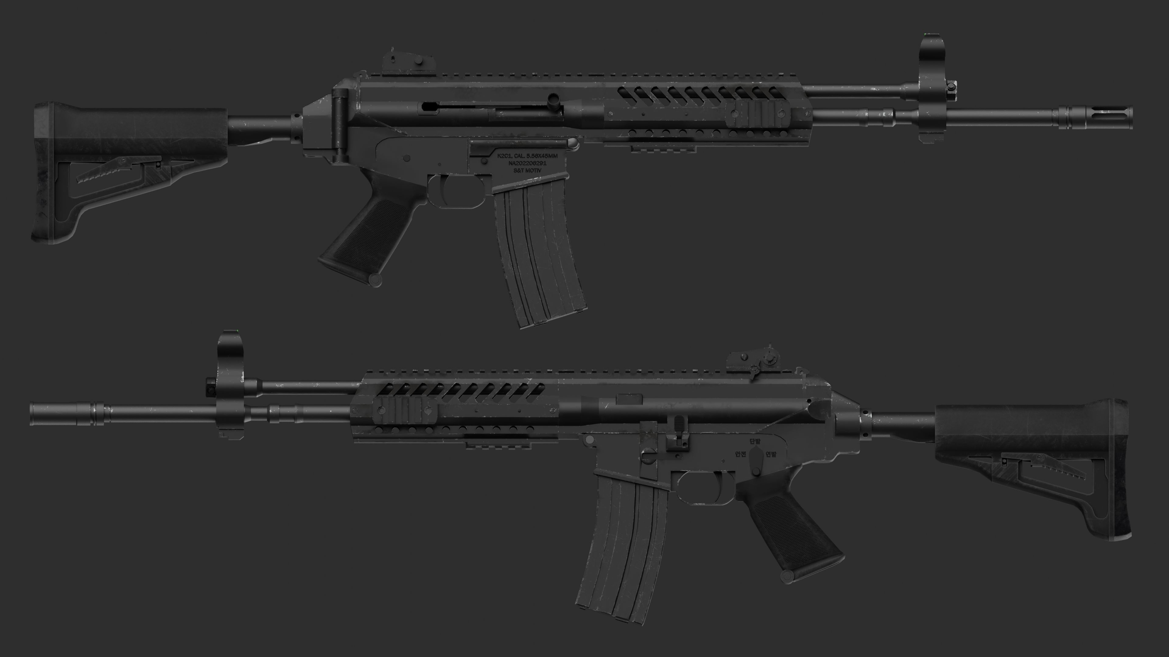 3D model SNT Motiv K2C1 VR / AR / low-poly | CGTrader