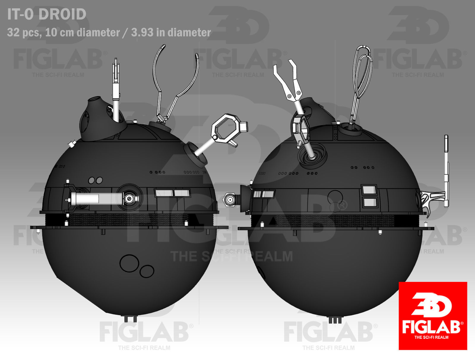 IT-0 INTERROGATOR DROID 3D model | CGTrader