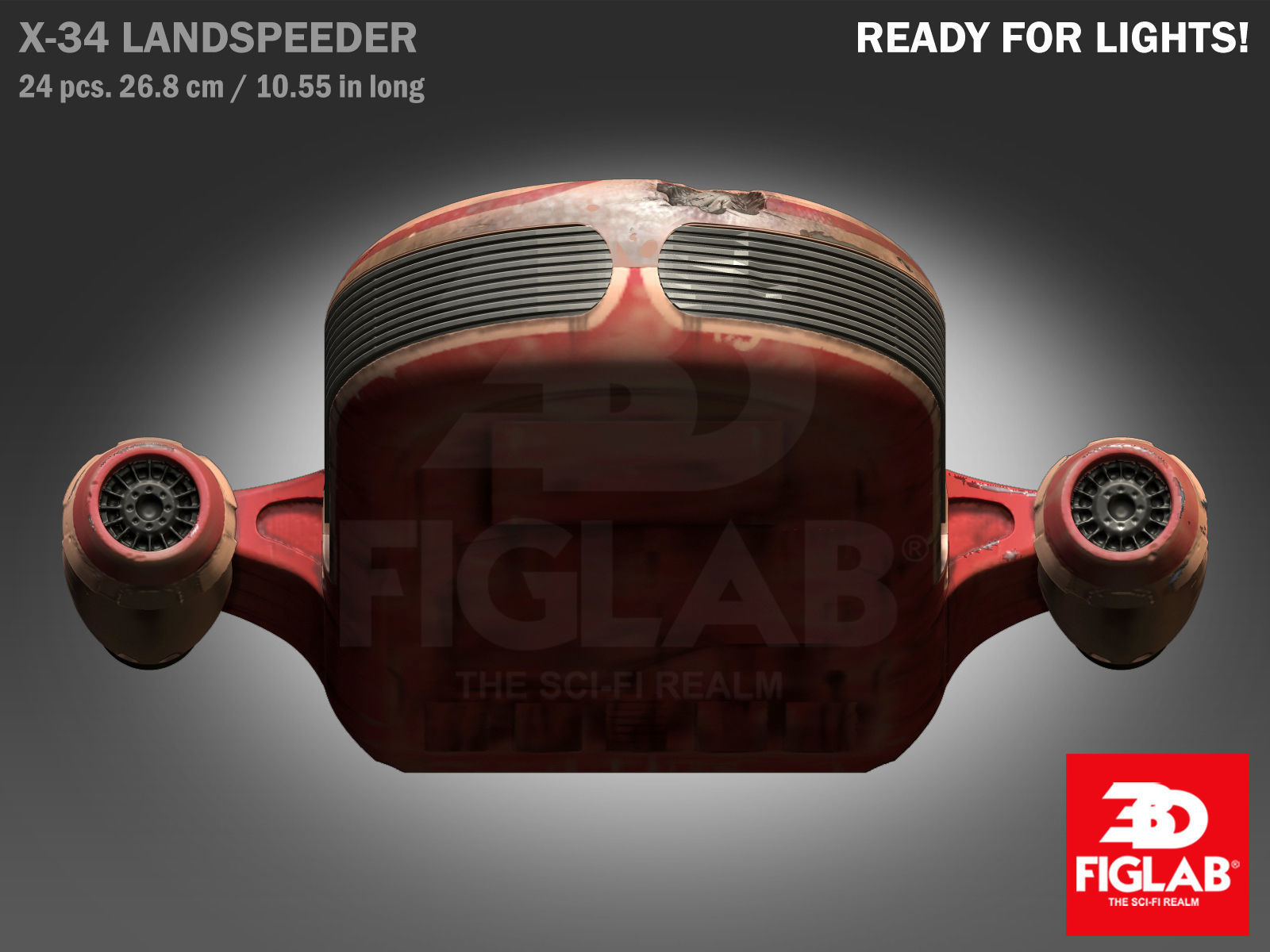 LUKE SKYWALKER X-34 LANDSPEEDER 3D model | CGTrader