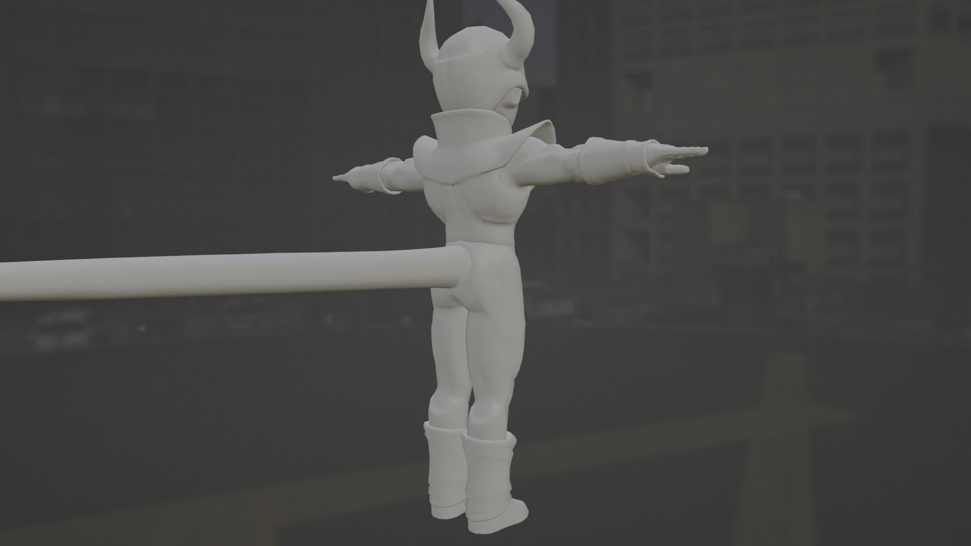 3D model Freeza T pose Character VR / AR / low-poly | CGTrader