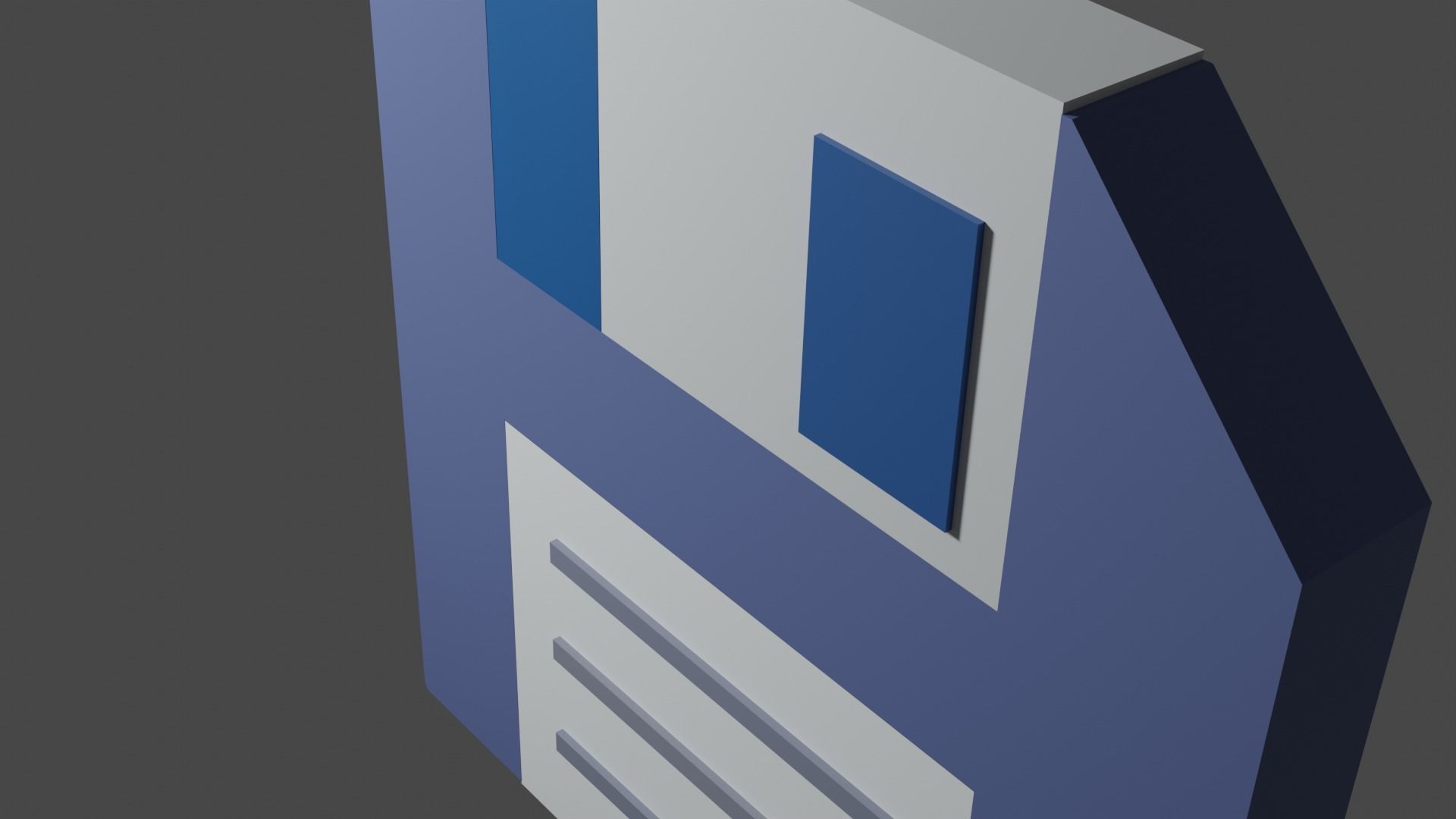 Icon Save 3D model | CGTrader