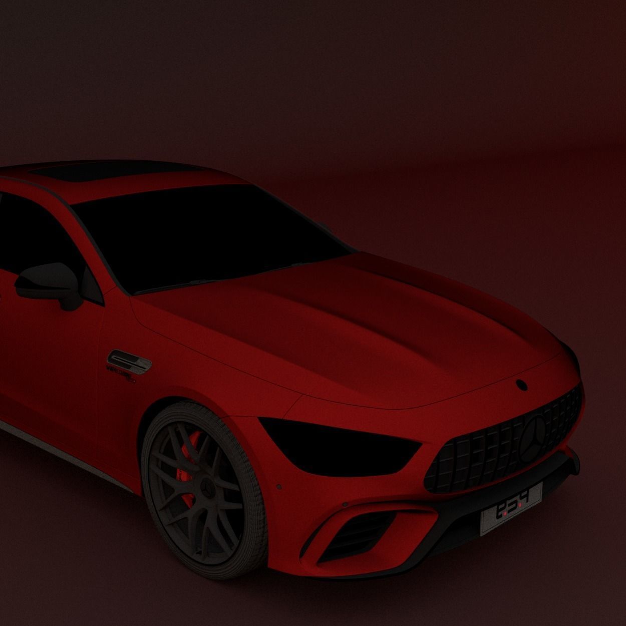 Mercedes Benz AMG GT 63s Detailed 3D model 3D model | CGTrader