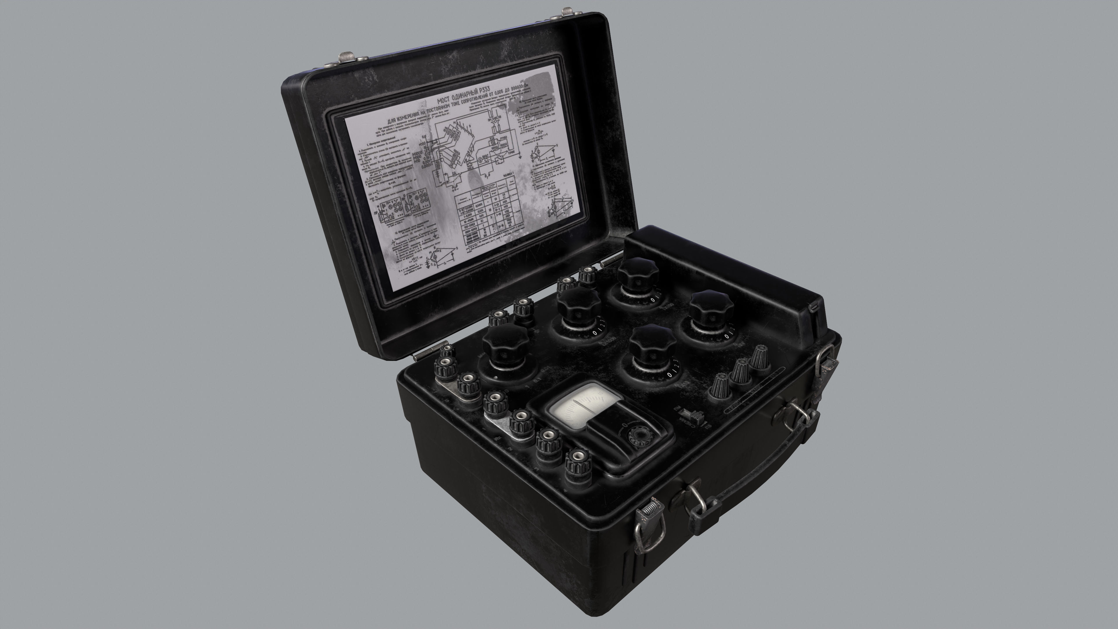 3D model Measuring device R333 VR / AR / low-poly | CGTrader