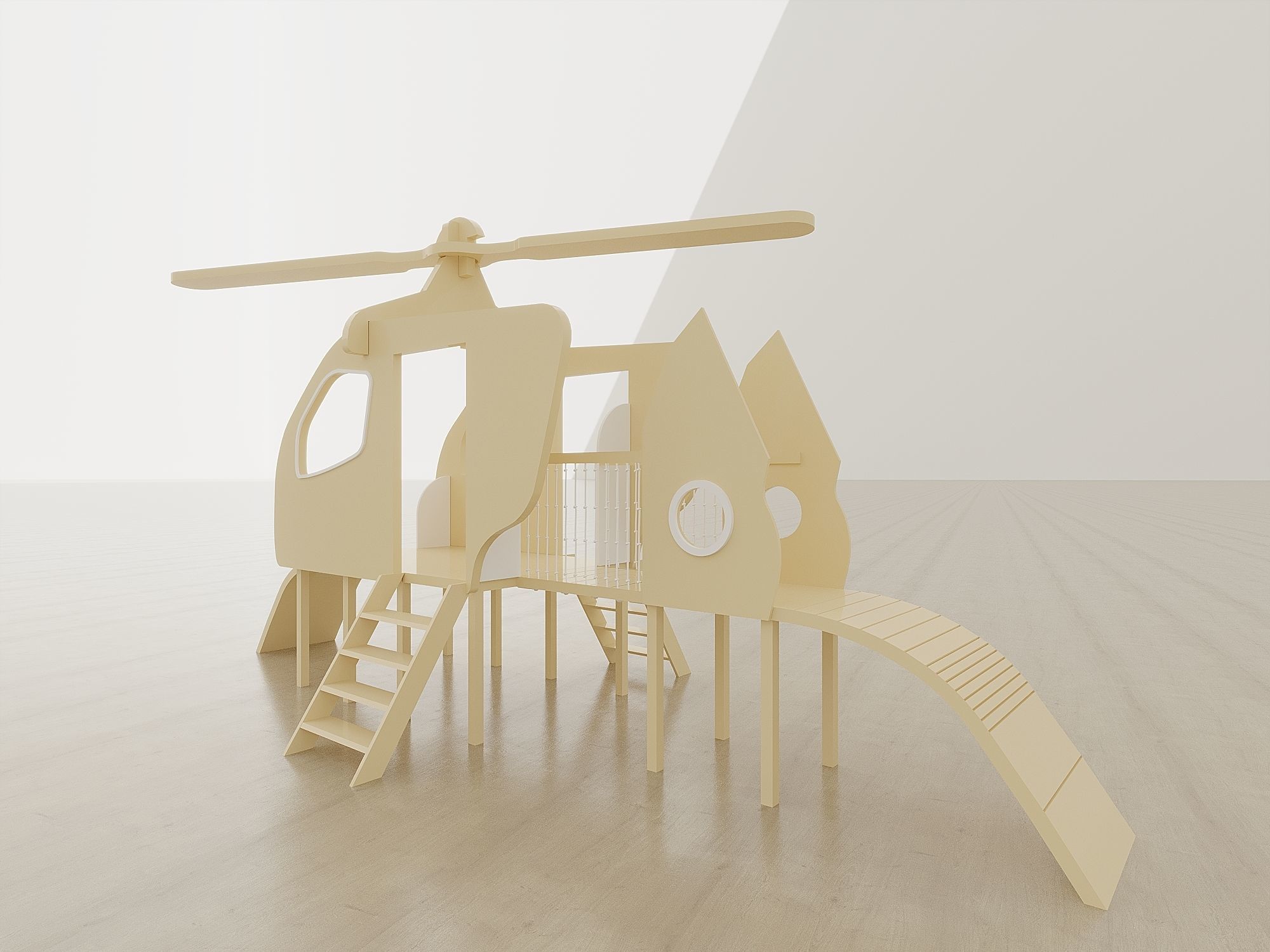 Sliding free 3D model | CGTrader