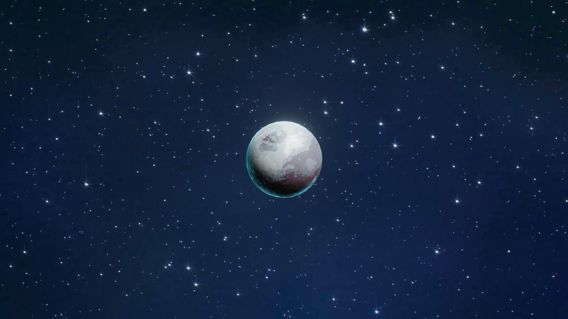 3D model Stylized Planet Pluto 3D Model 2k 4k 8k Textures VR / AR / low ...