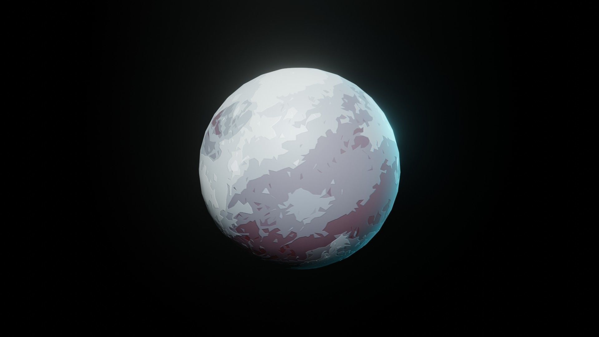 3D model Stylized Planet Pluto 3D Model 2k 4k 8k Textures VR / AR / low-poly | CGTrader