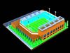 3D model Low poly Football Stadium VR / AR / low-poly | CGTrader