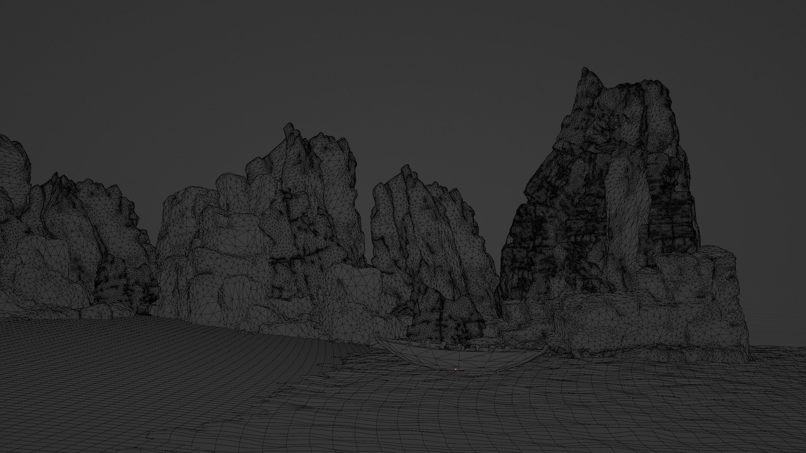 Beach Island 3D model | CGTrader