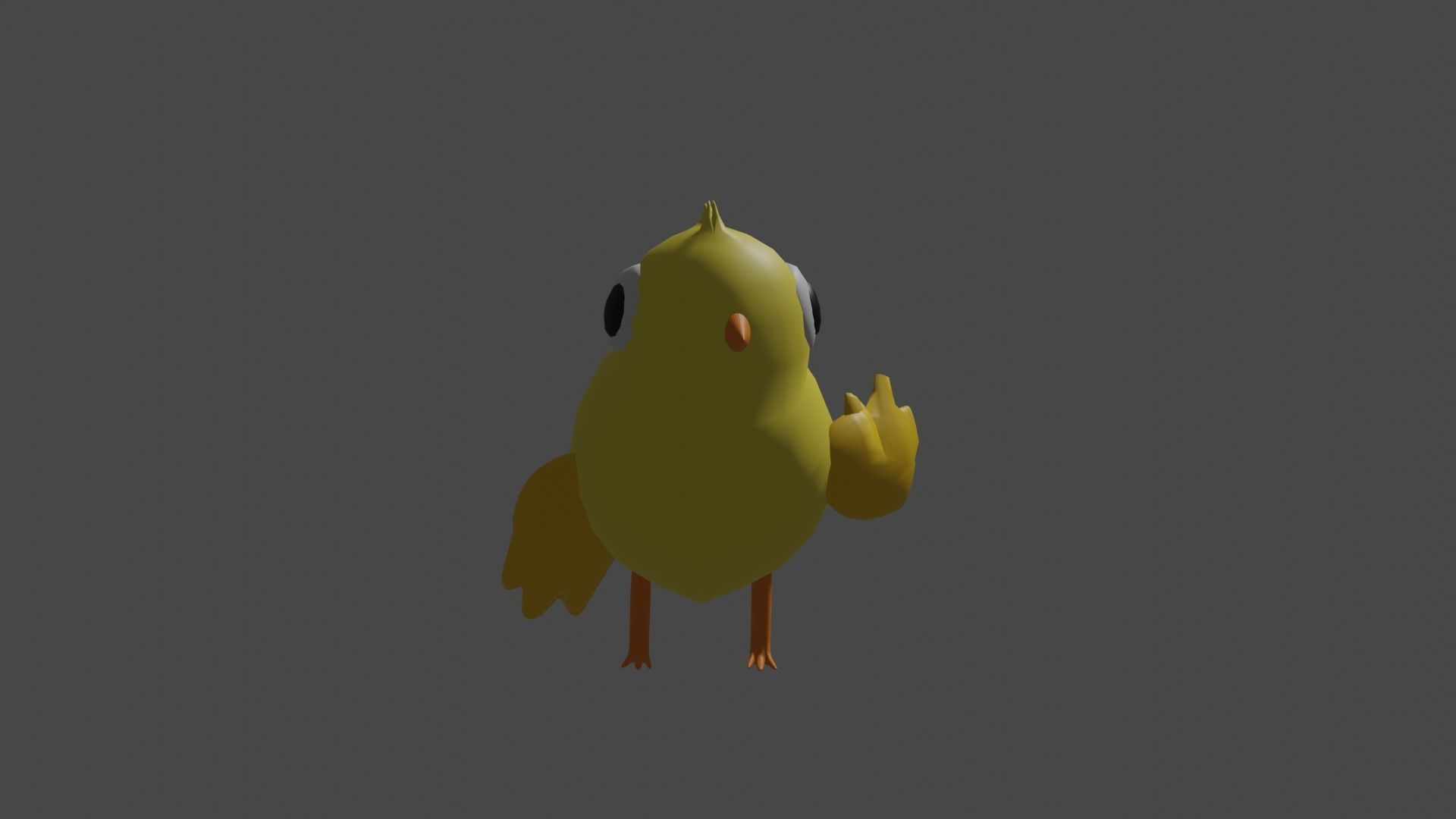 3D model Low Poly Chicks VR / AR / low-poly | CGTrader