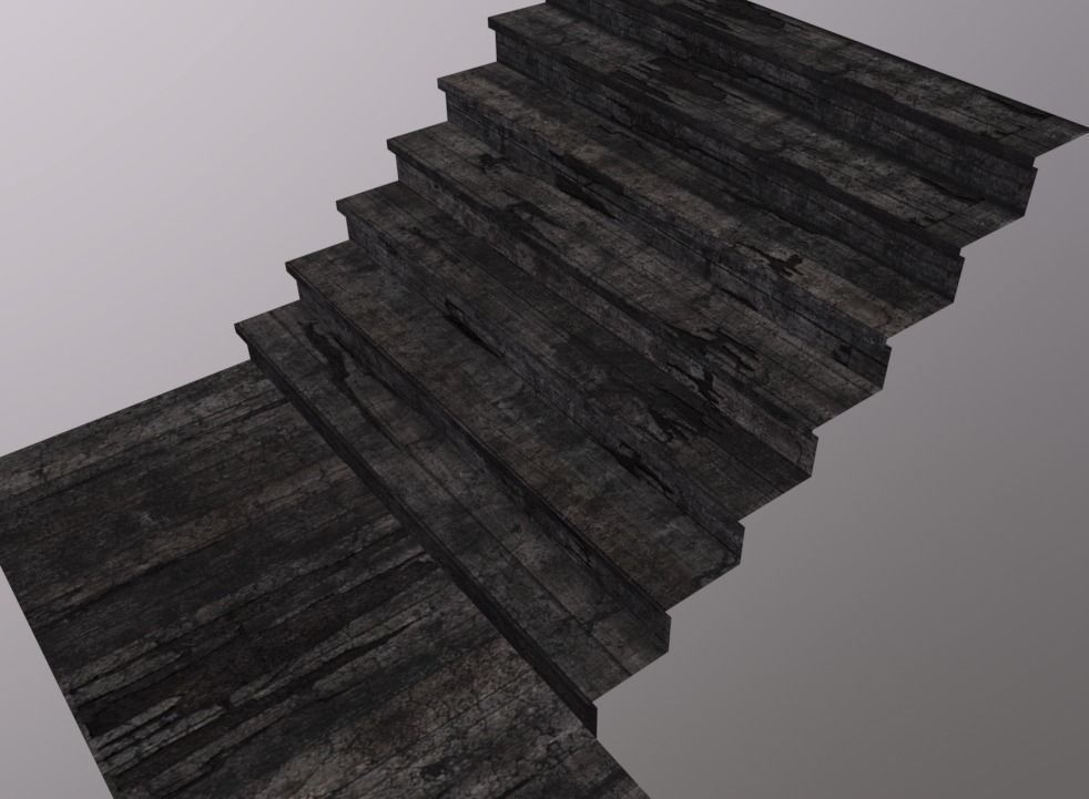 3D model Stairs Court Entrance VR / AR / low-poly | CGTrader