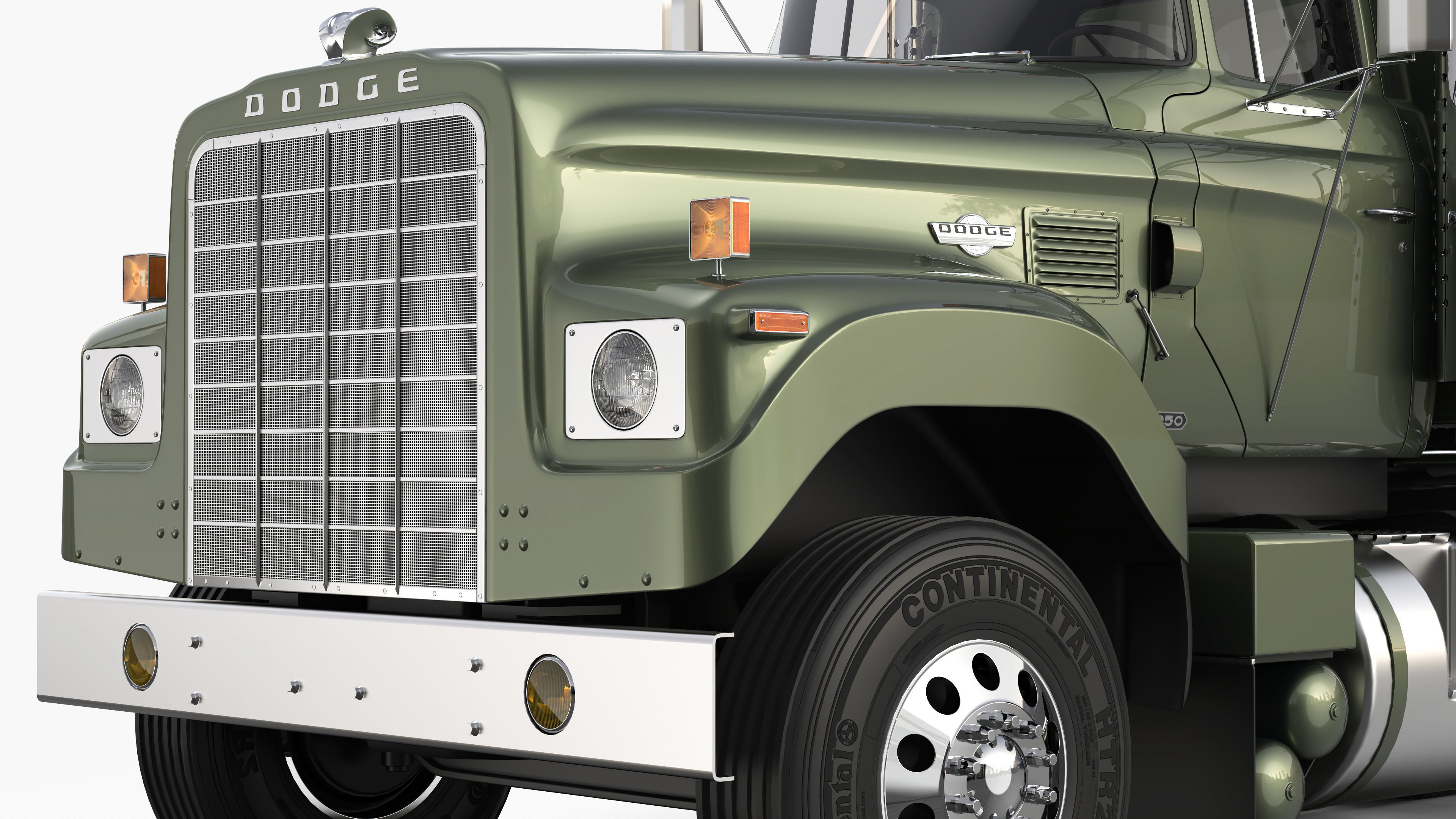 Dodge CNT 950 Big Horn 1973 - 1975 3D model | CGTrader