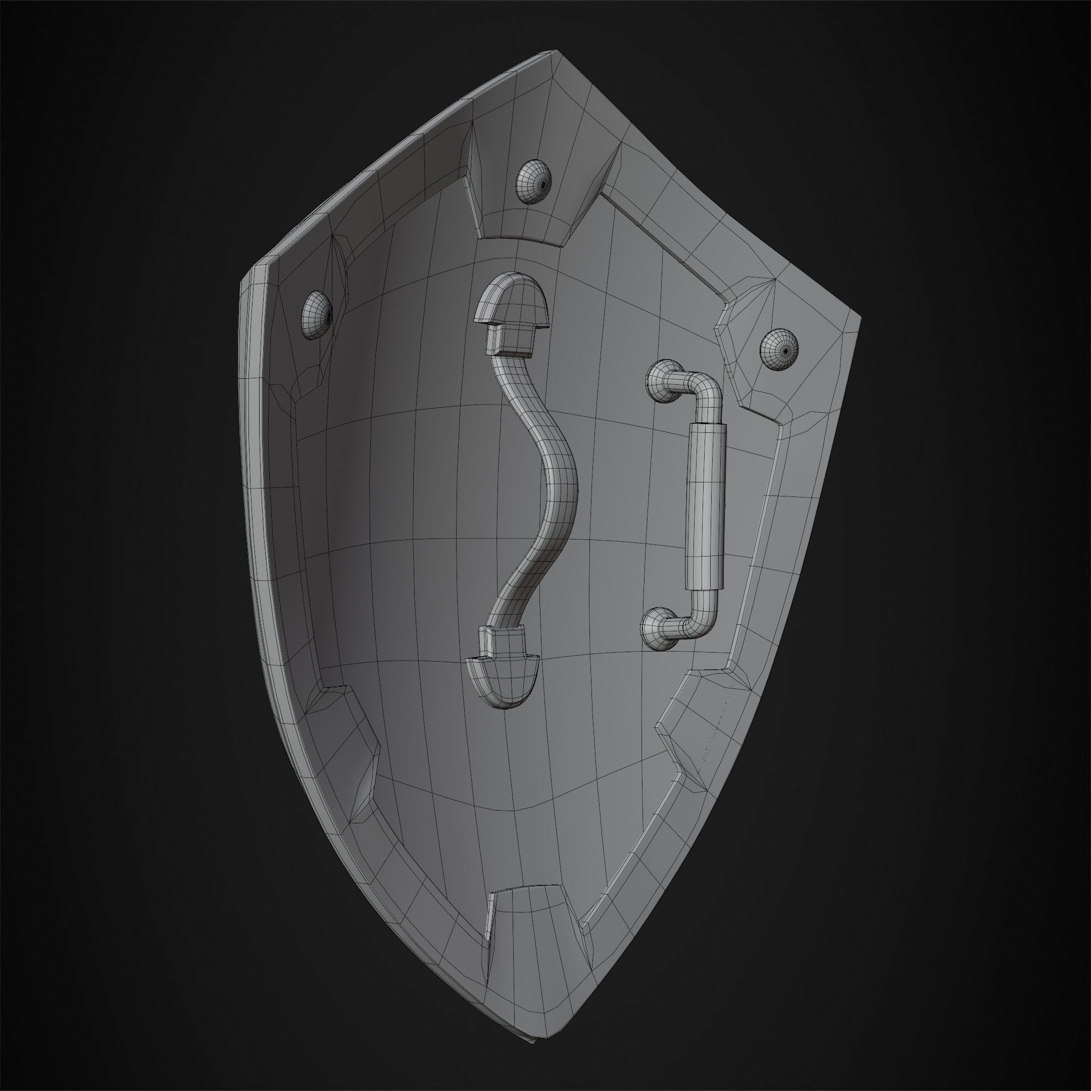 Zelda Tears of the Kingdom Link Hylian Shield for Cosplay 3D model 3D ...