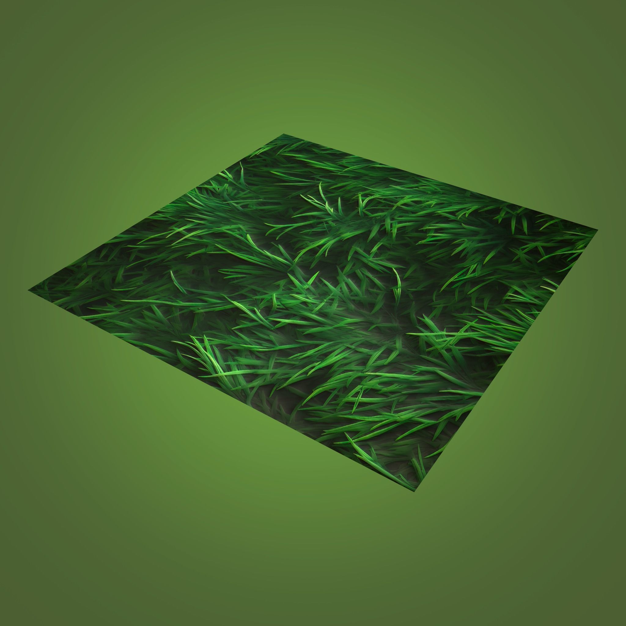 PBR Texture Grass free 3D model | CGTrader