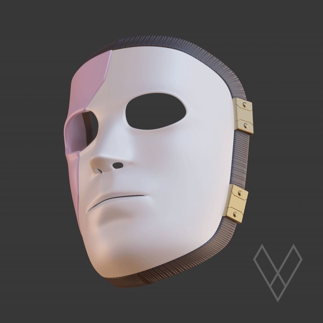 Sally Face Mask 3D model 3D printable | CGTrader