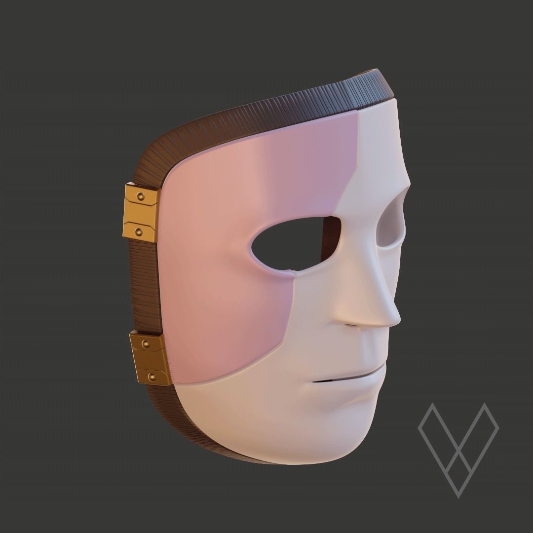 Sally Face Mask 3D model 3D printable | CGTrader