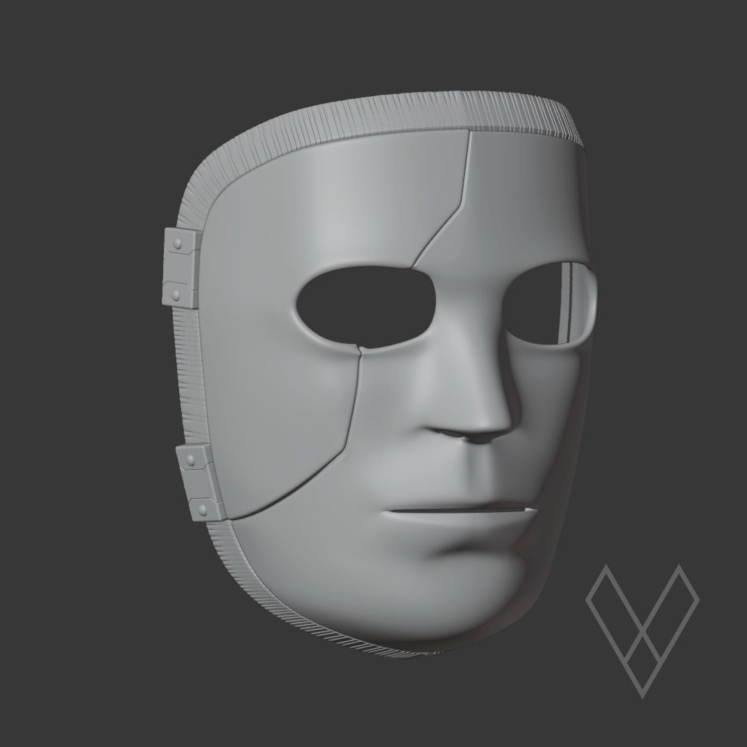 Sally Face Mask 3D model 3D printable | CGTrader
