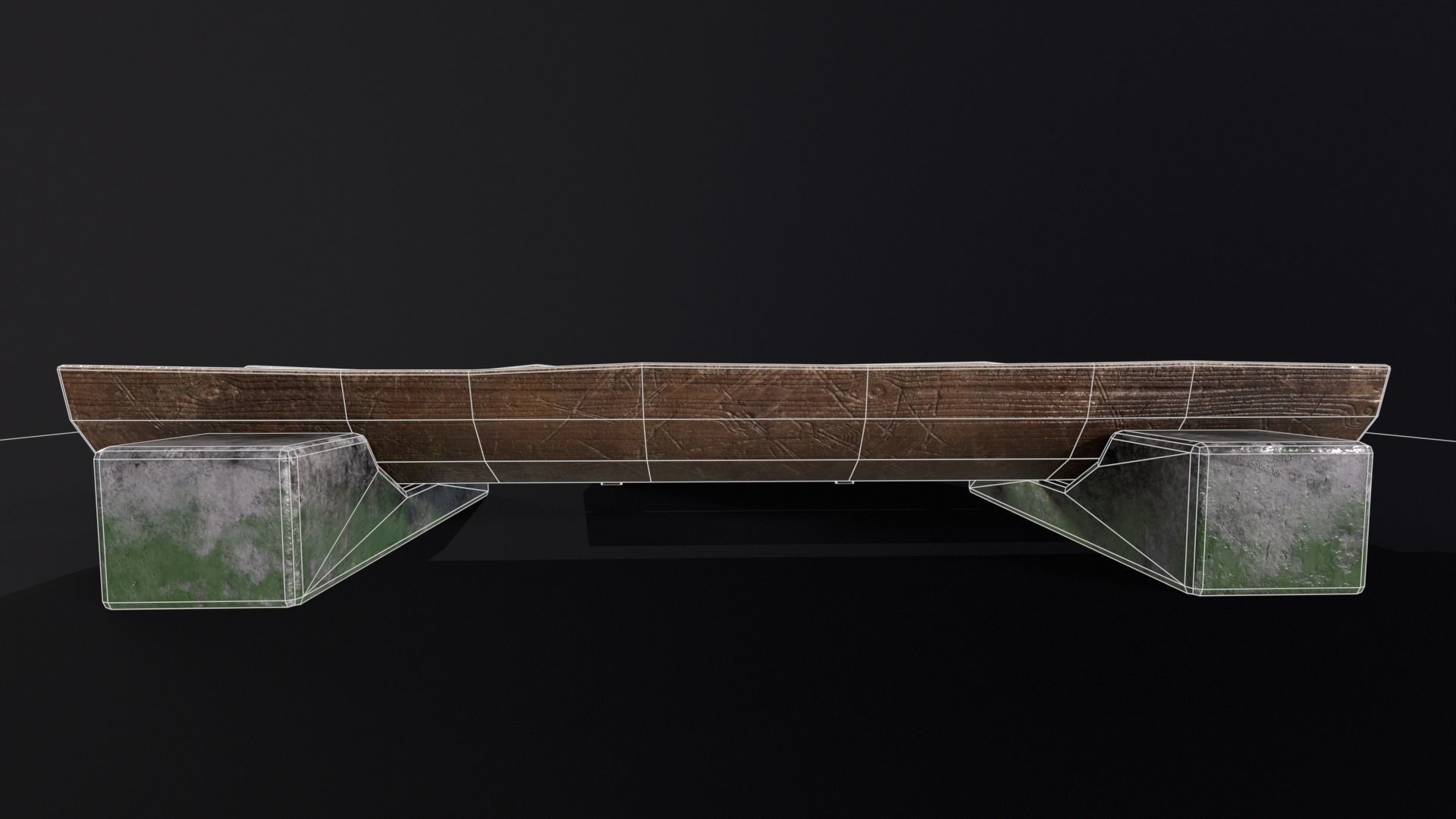 3D model Medieval Trough Set VR / AR / low-poly | CGTrader