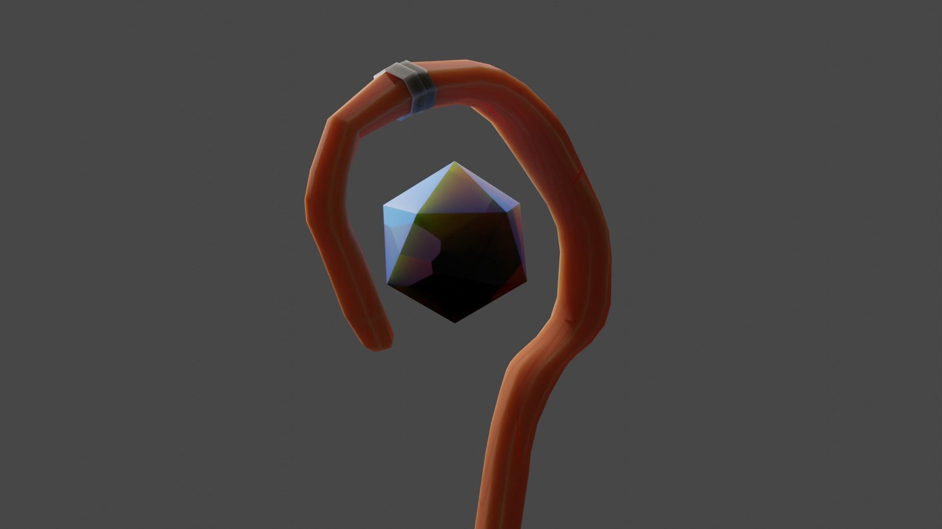 magic staff 3D model | CGTrader