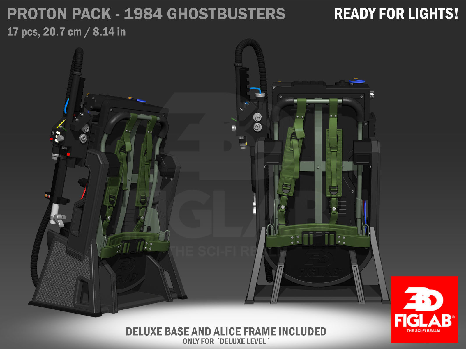 1984 GHOSTBUSTERS PROTON PACK 3D model | CGTrader