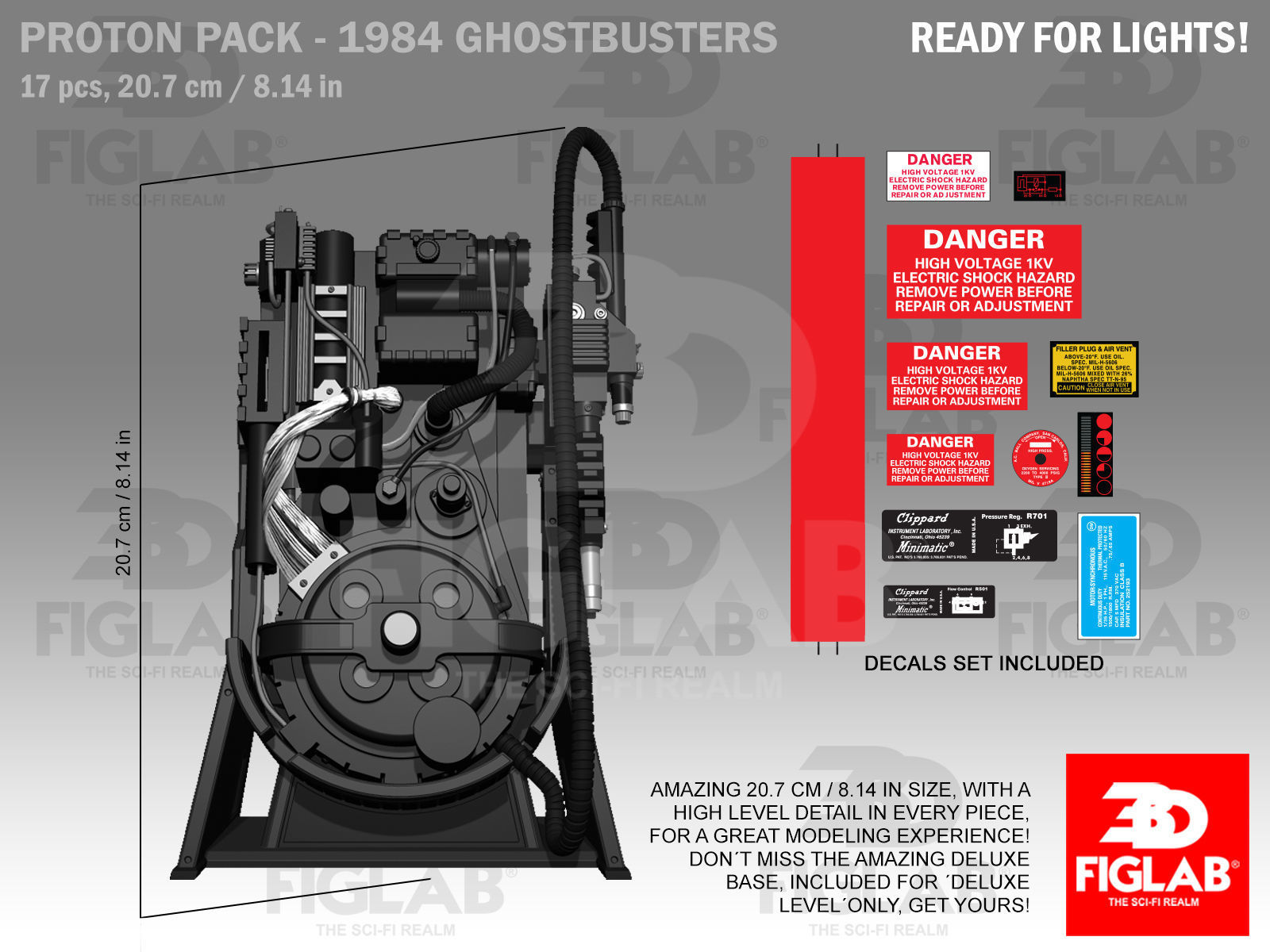 1984 GHOSTBUSTERS PROTON PACK 3D model | CGTrader