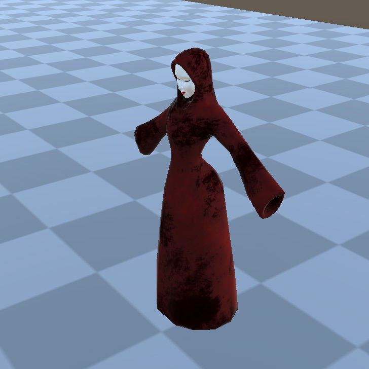 3D model Aka Manto Low Poly Model - Akamanto VR / AR / low-poly | CGTrader