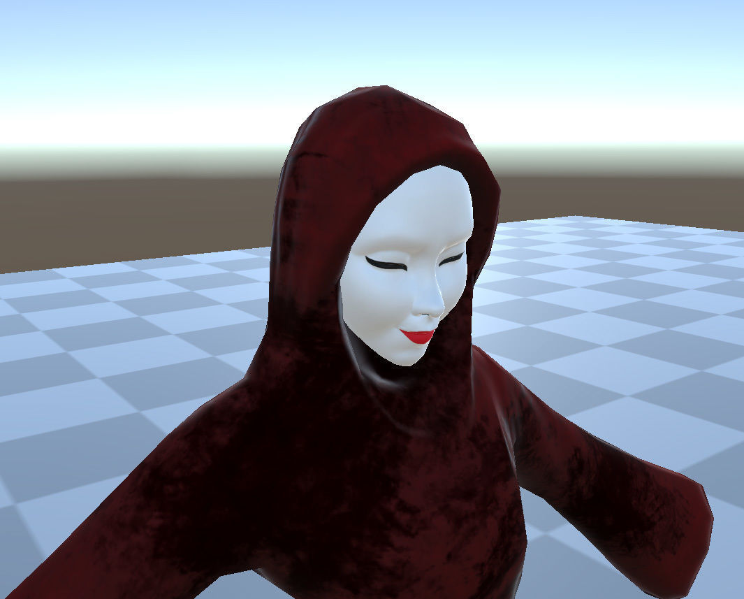 3D model Aka Manto Low Poly Model - Akamanto VR / AR / low-poly | CGTrader