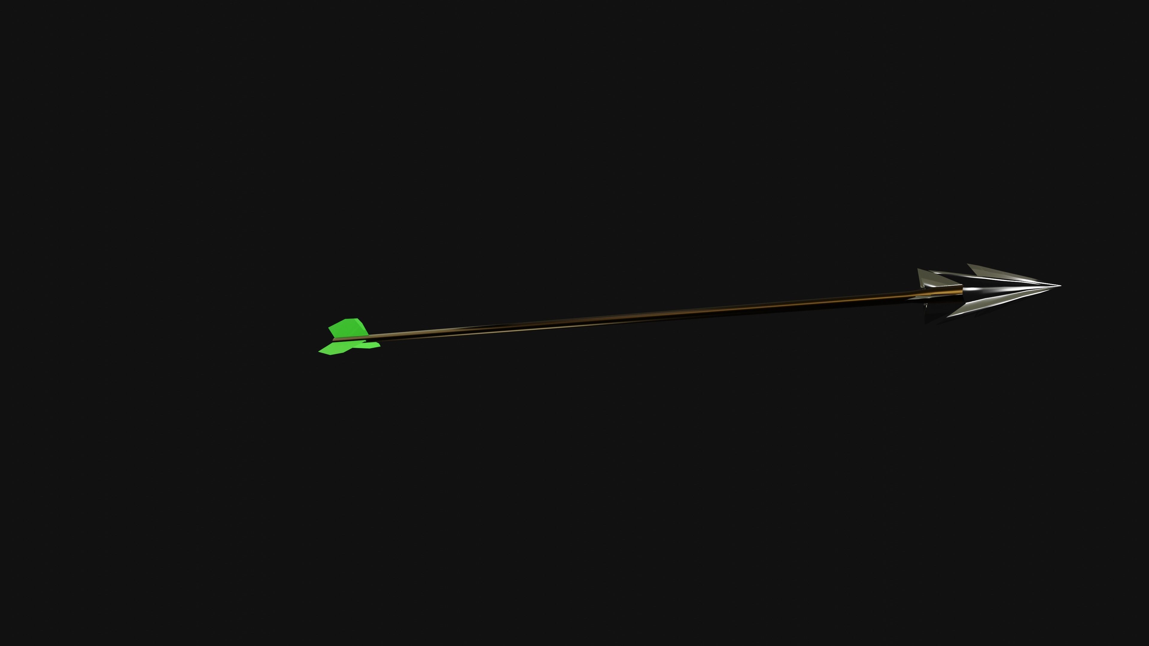 Stylized Arrow 2 free VR / AR / low-poly 3D model | CGTrader