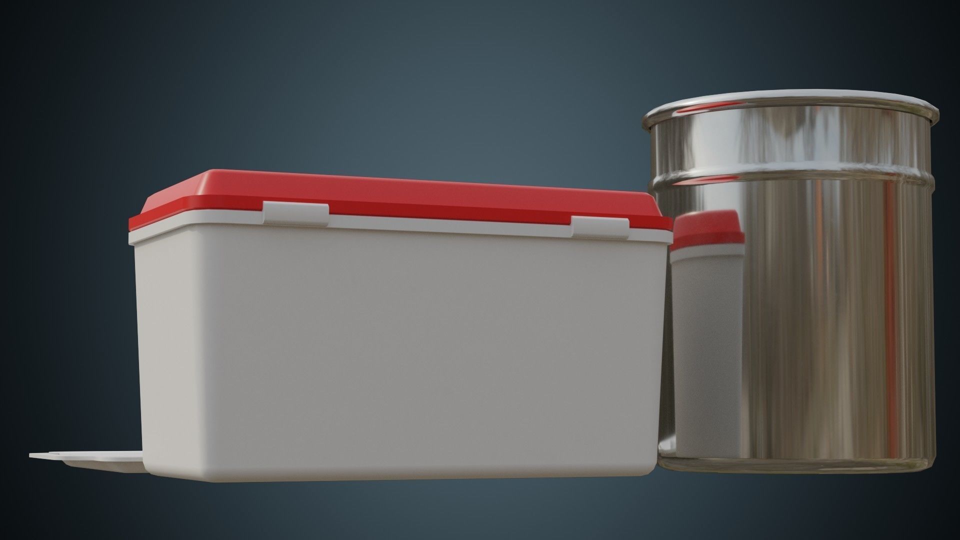 3D model Medical Containers 1A VR / AR / low-poly | CGTrader