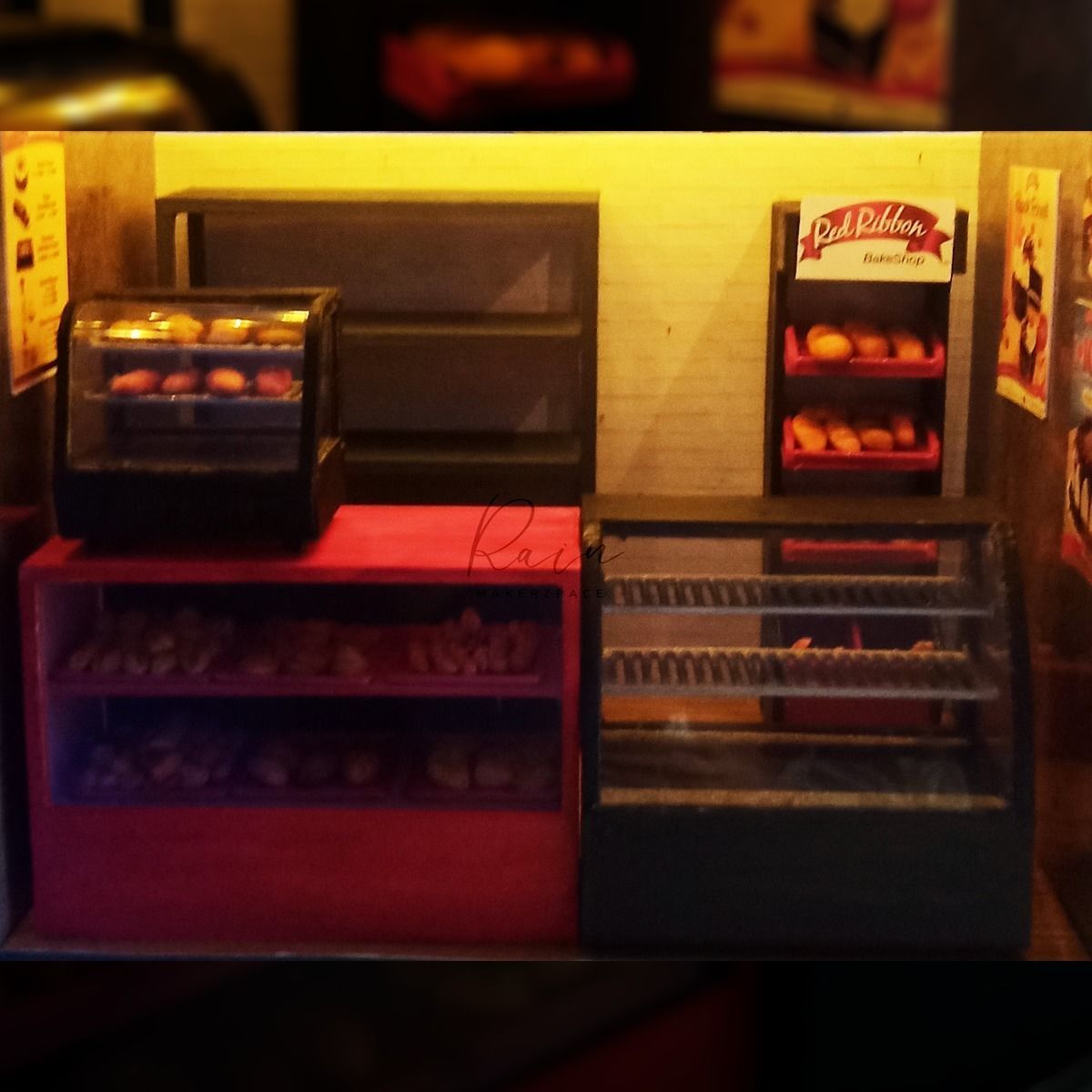 CounterTop Chiller Miniature Bakery Furniture Collection 3D model 3D ...
