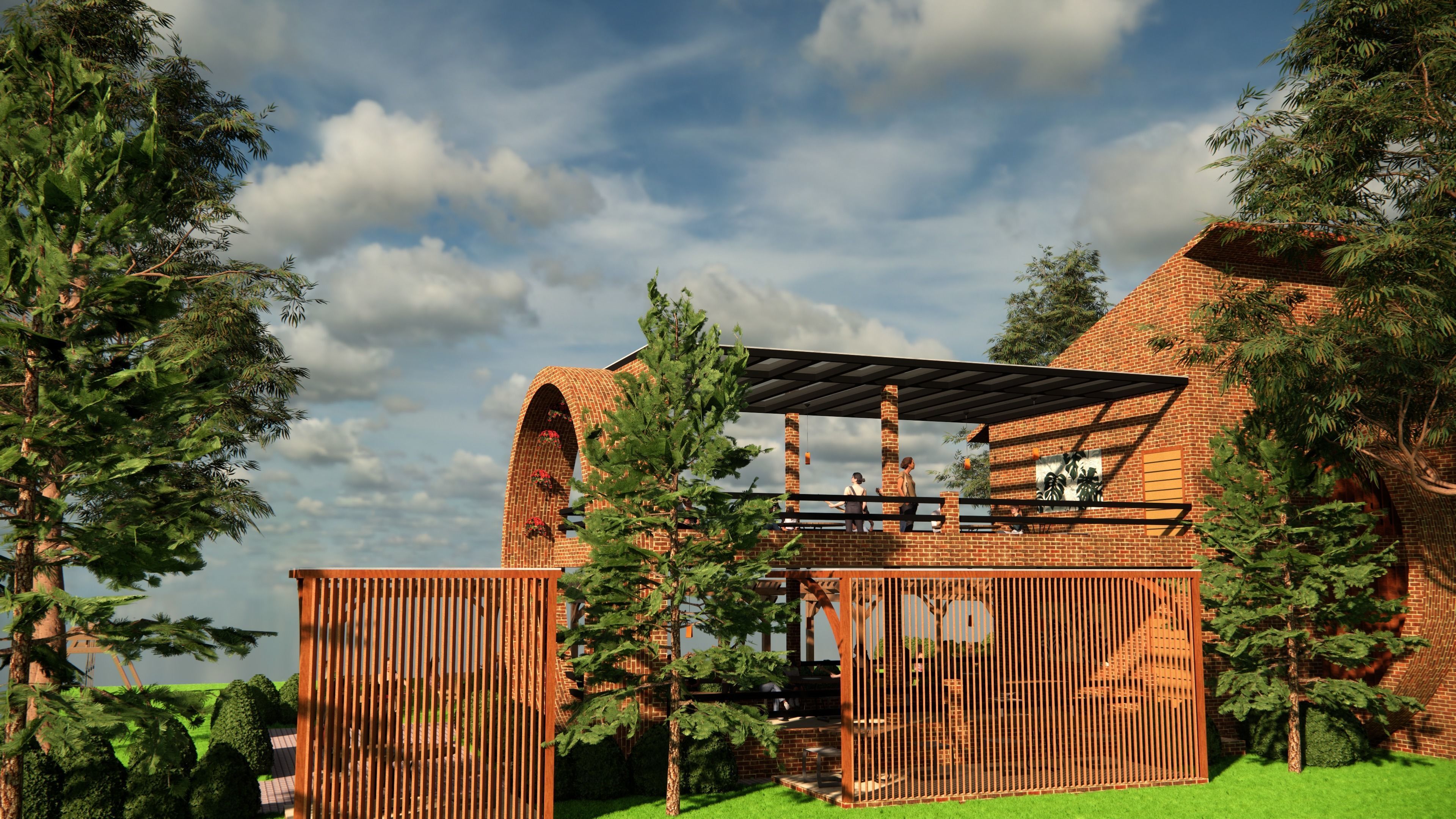 College Canteen 3D model 3D printable | CGTrader