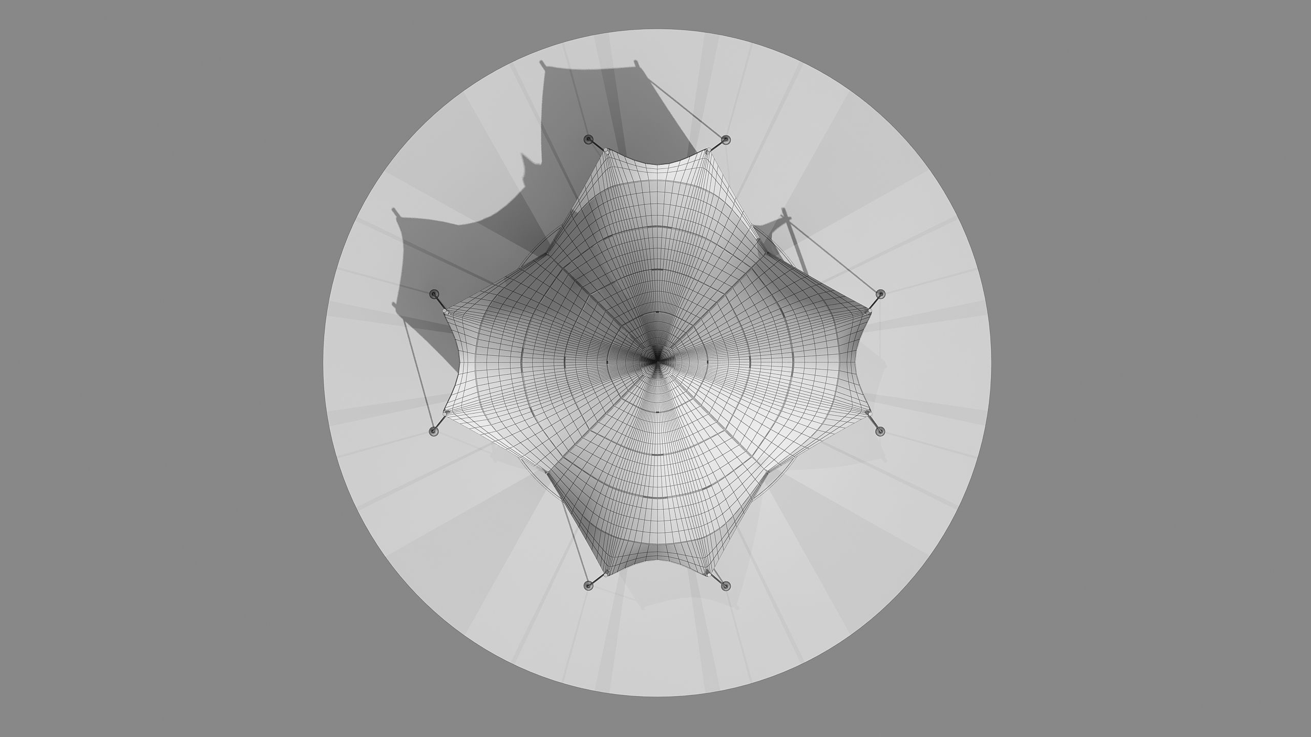 0202 - Circular Tent 3D model | CGTrader